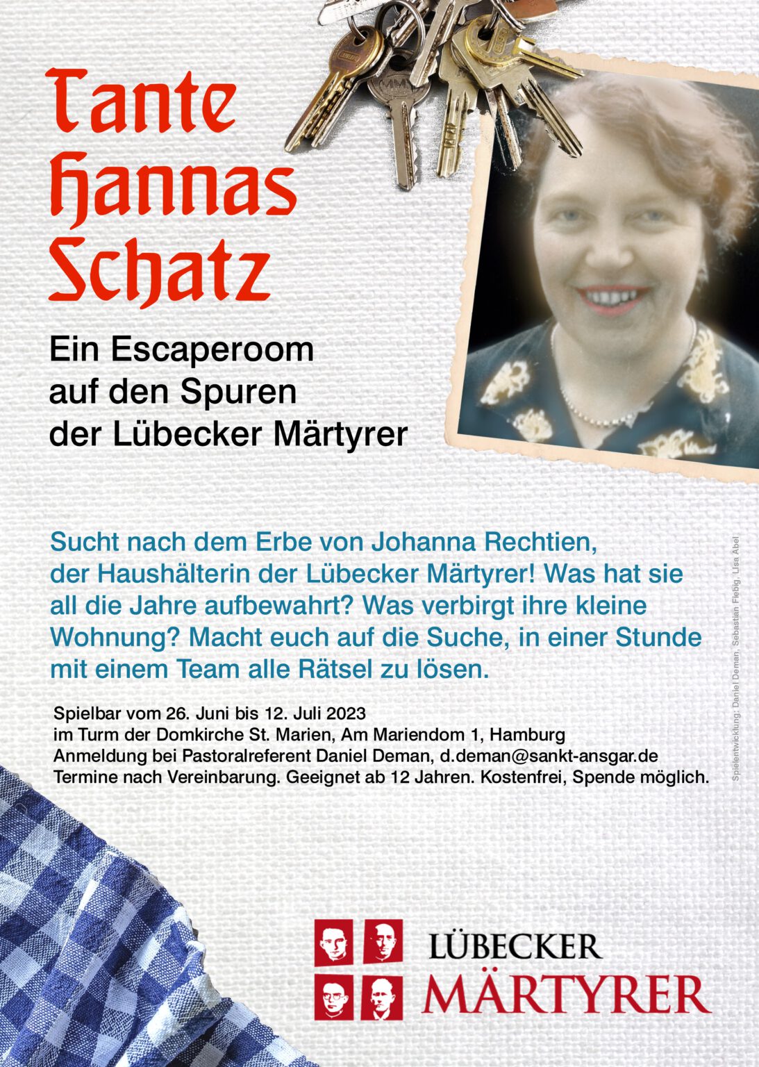 „Tante Hannas Schatz“ – Neuer Escaperoom von Lisa Abel, Daniel Deman ...